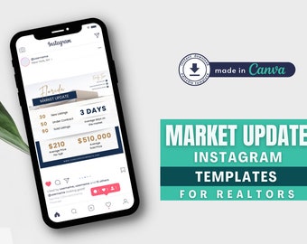 Market Update Instagram Post, Realtor Market Update, Real Estate Market ...