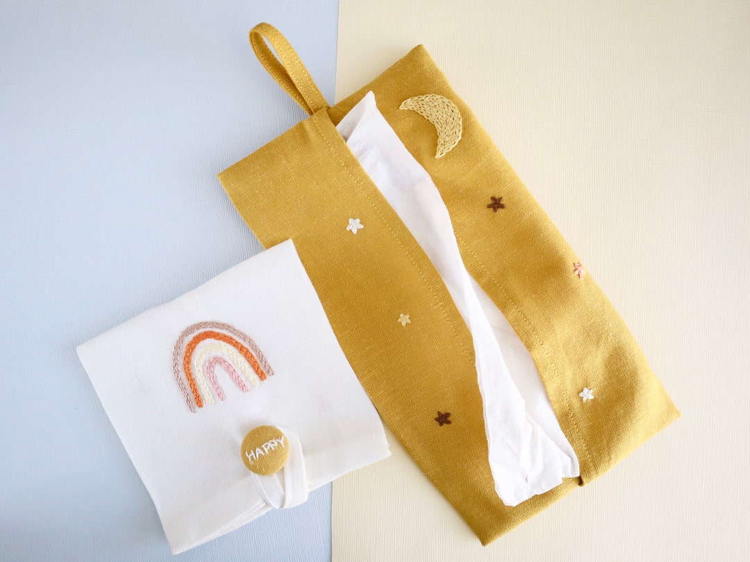 Modern Rainbow/travel Tissue Case Holder, Eco Pocket Tissue, Hung ...