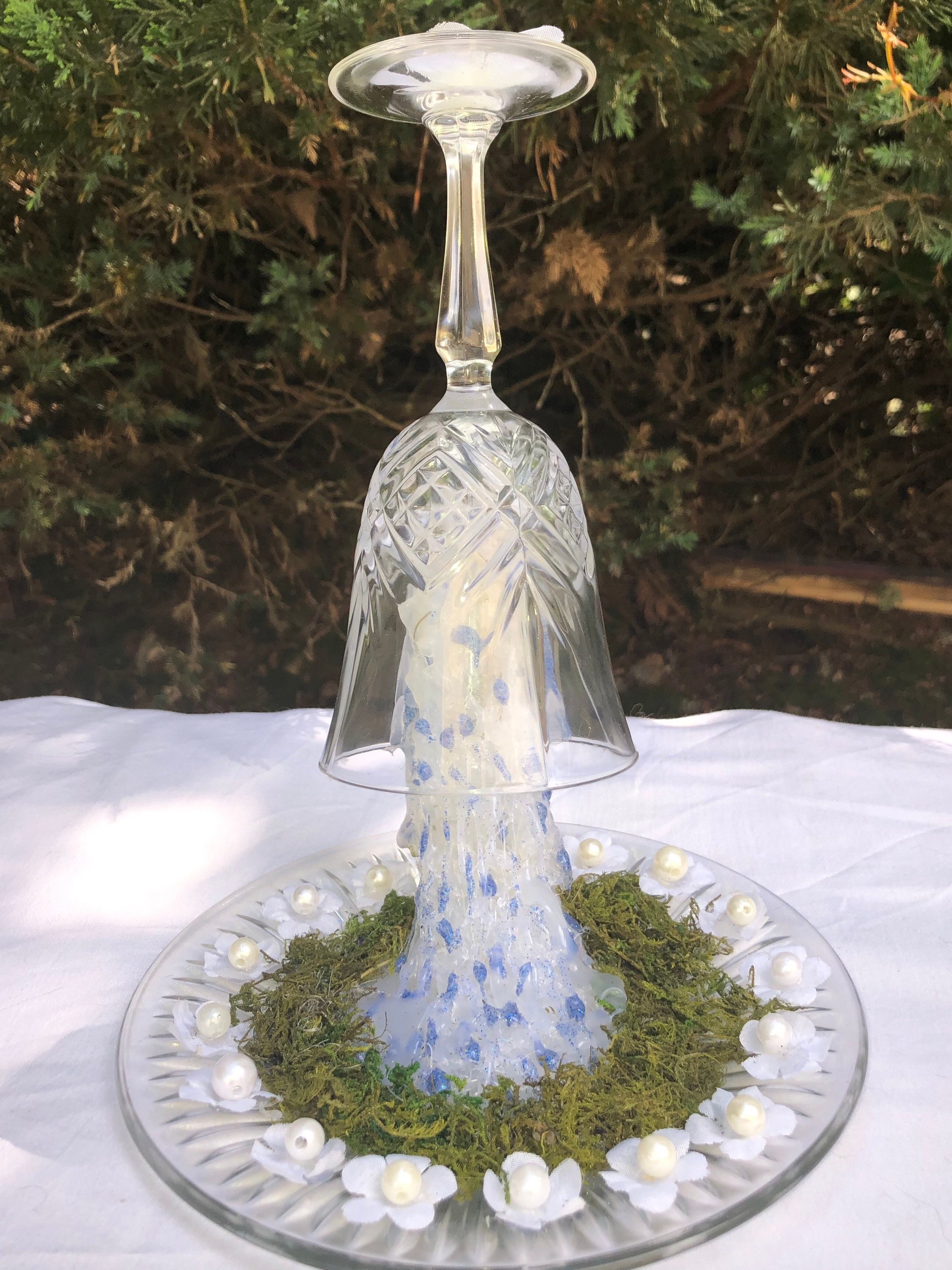Full of Blessings Cascade Waterfall. Handmade Waterfall Glass Cup ...