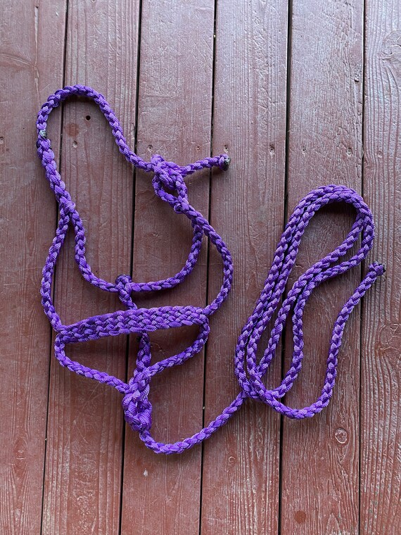 Purple Muletape Halter | Etsy