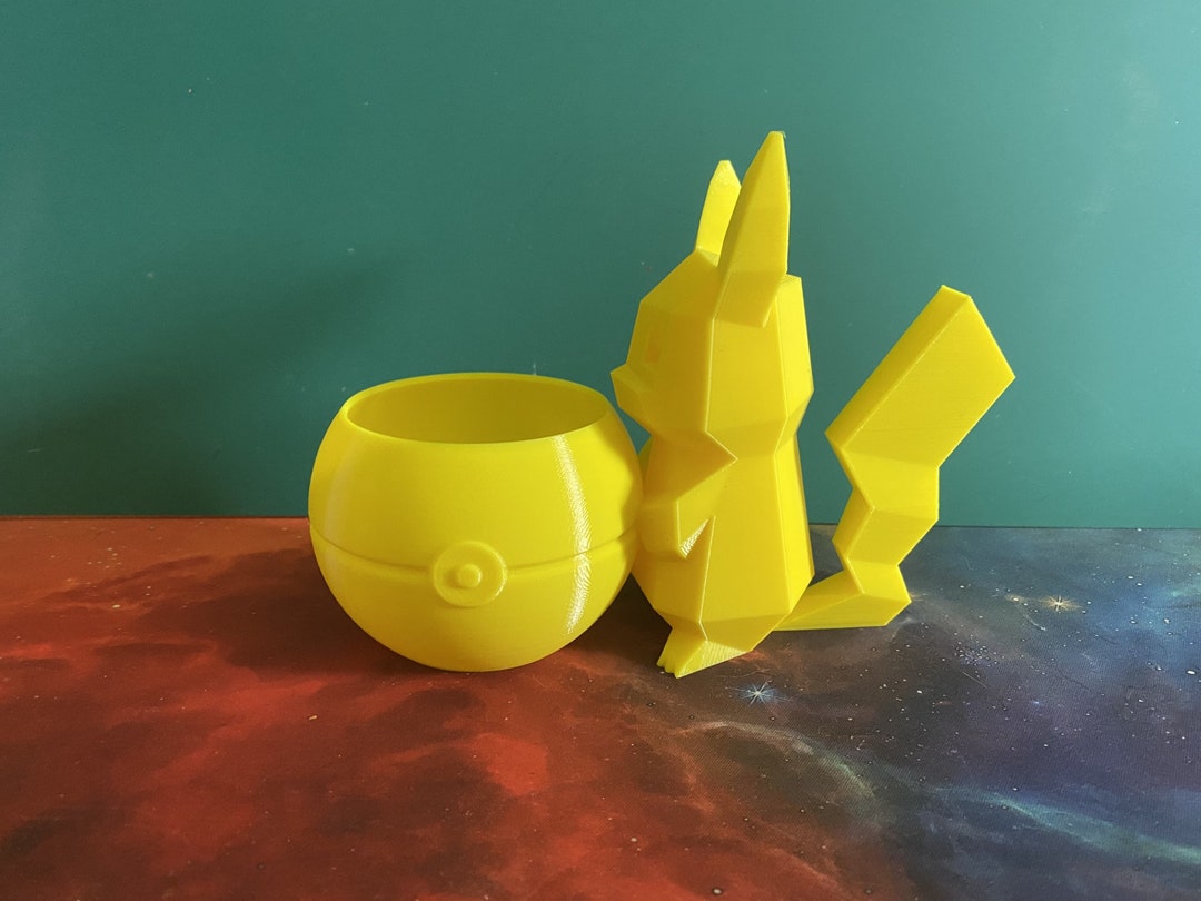 Pokemon Pikachu Planter Yellow, Geek Gift, Gaming Gift, Anime, Unique ...
