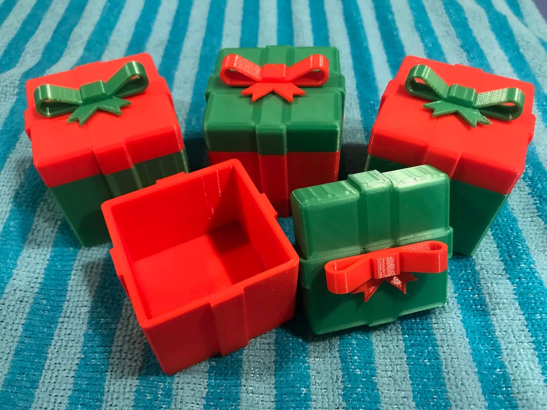 3D Printed Gift Box/gift Card Box Small Reusable Fillable - Etsy