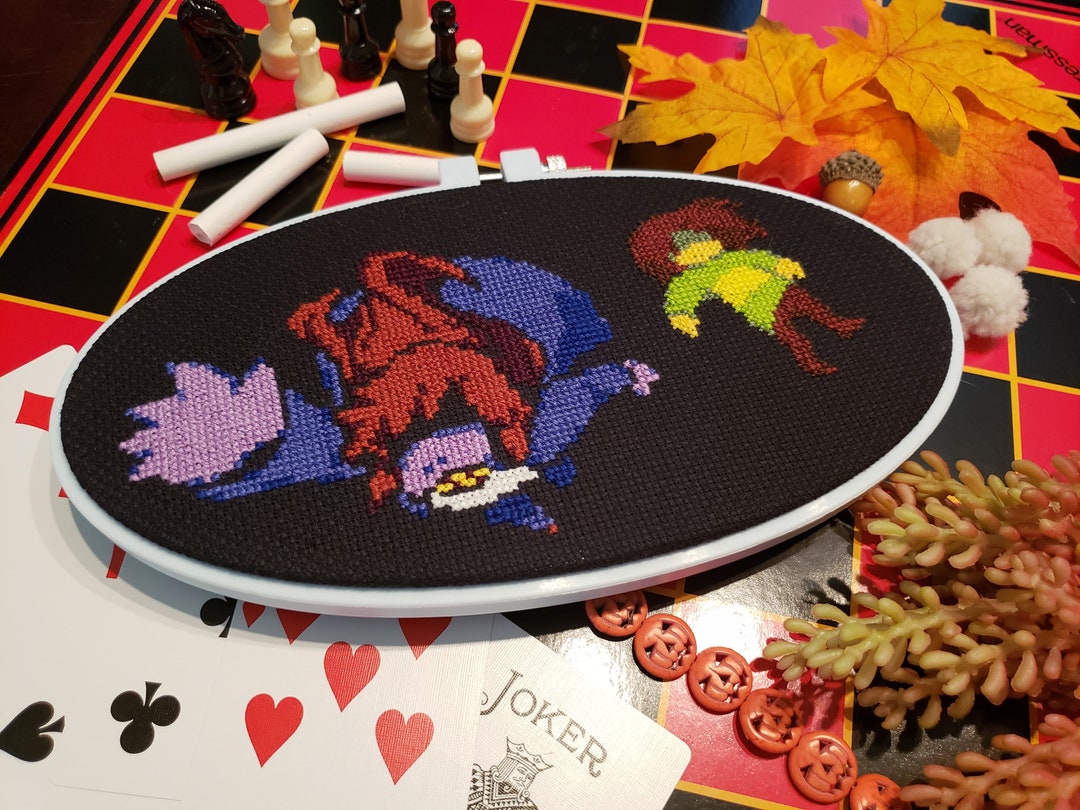 Deltarune Inspired Cross Stitch - PDF Pattern - Etsy