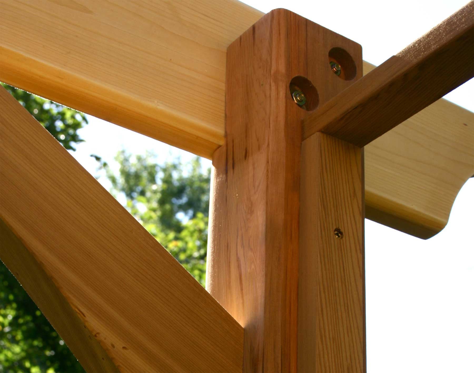 Red Cedar Canterbury Arbor With Gate & Lattice Wings - Handmade USA - Etsy