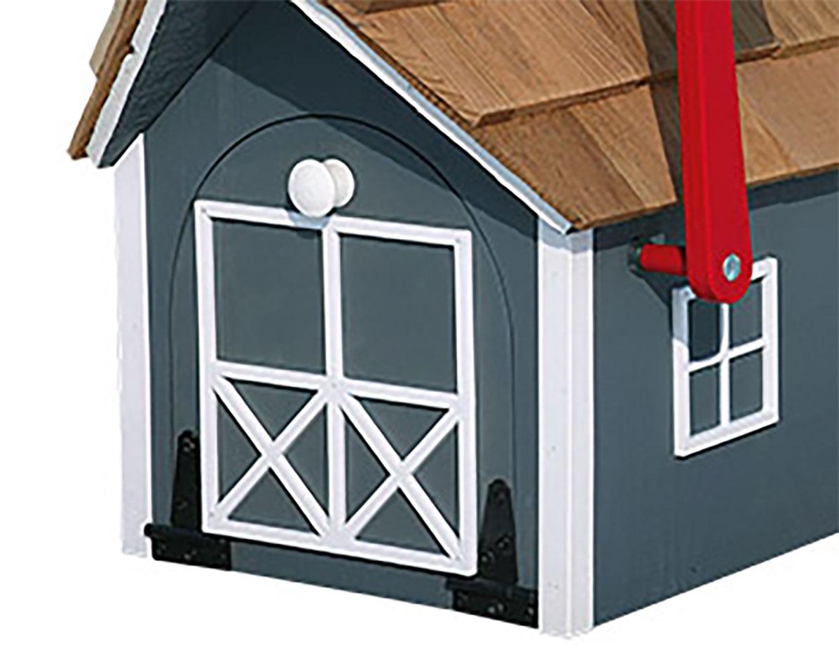 Barn Mailbox | Decorative Barn Mail Box | Rustic Mailboxes | US ...