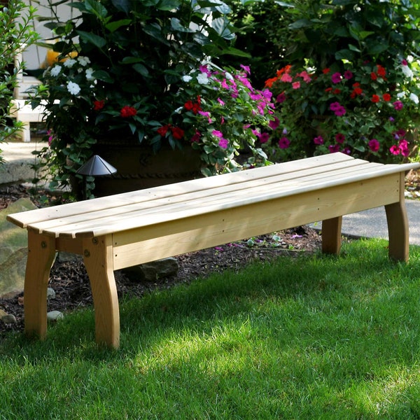 Cedar Bench - Etsy