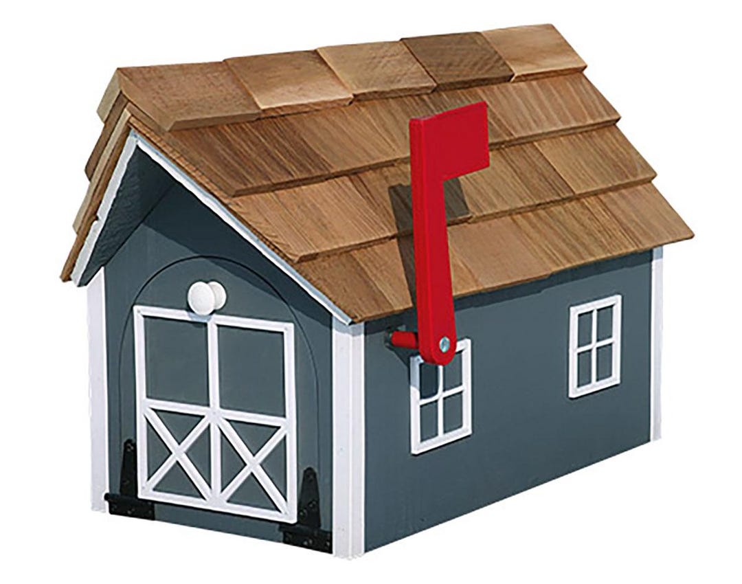 Barn Mailbox | Decorative Barn Mail Box | Rustic Mailboxes | US ...