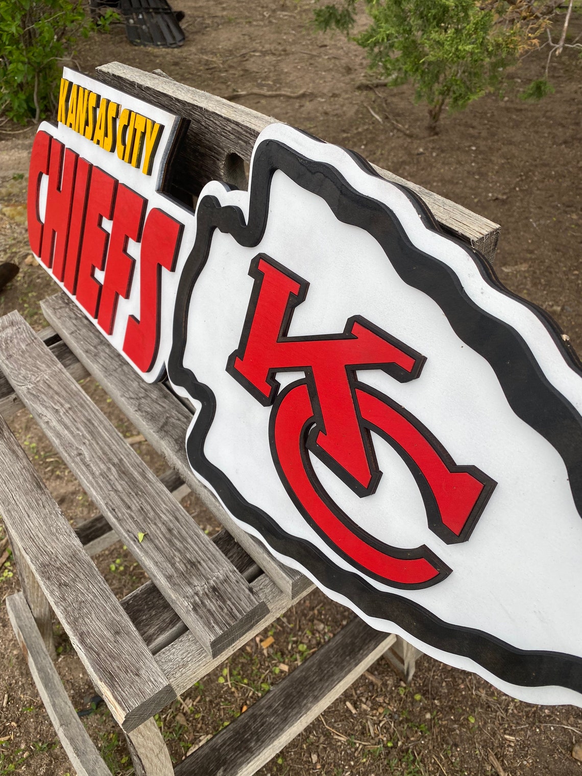 Chiefs Arrowhead Sign - Etsy