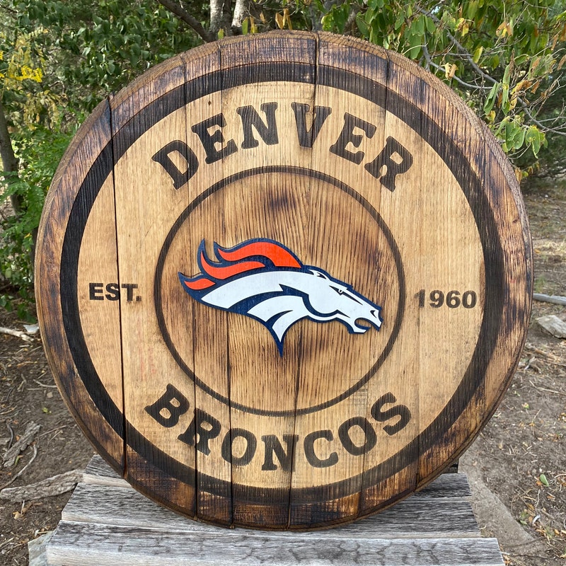 Denver Broncos Sign - Etsy
