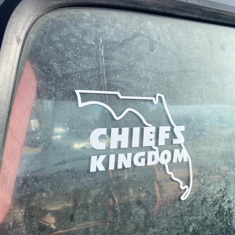 Chiefs Decal - Etsy