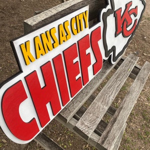 Chiefs Arrowhead Sign - Etsy