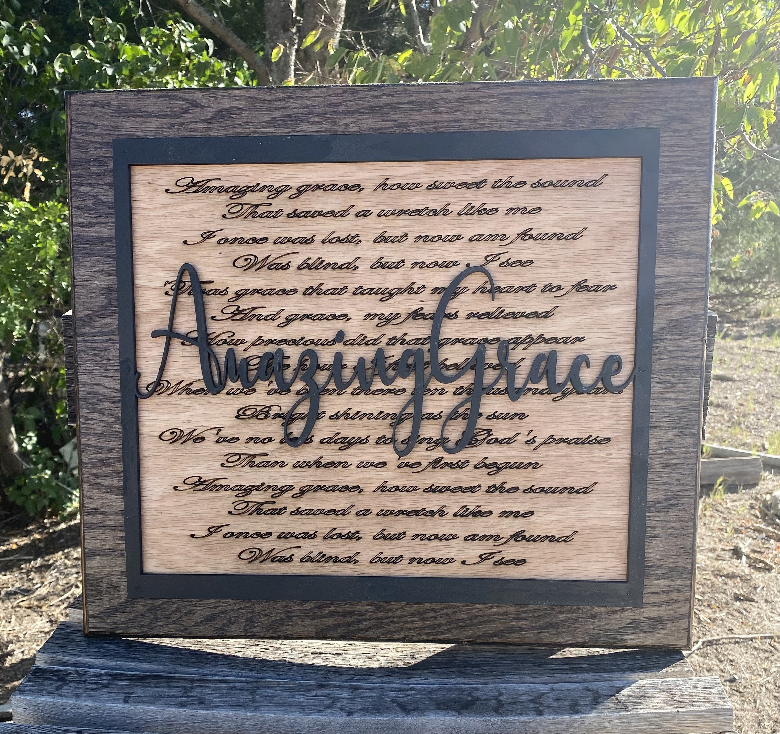 Amazing Grace Sign - Etsy