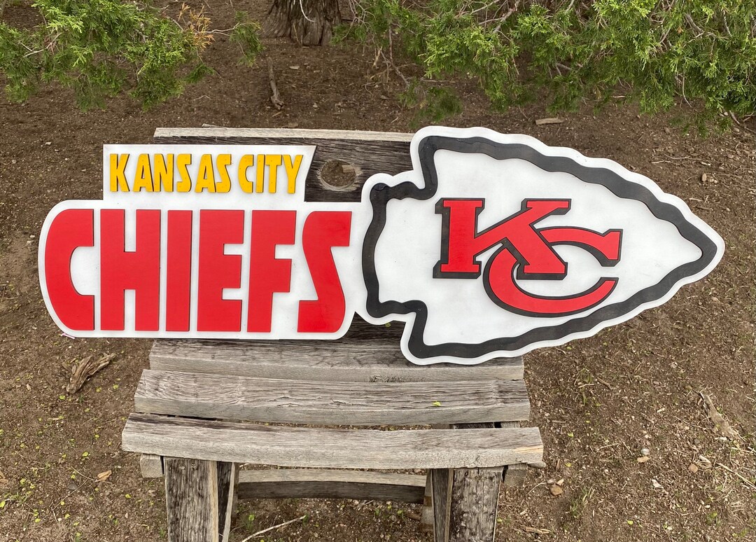Chiefs Arrowhead Sign - Etsy