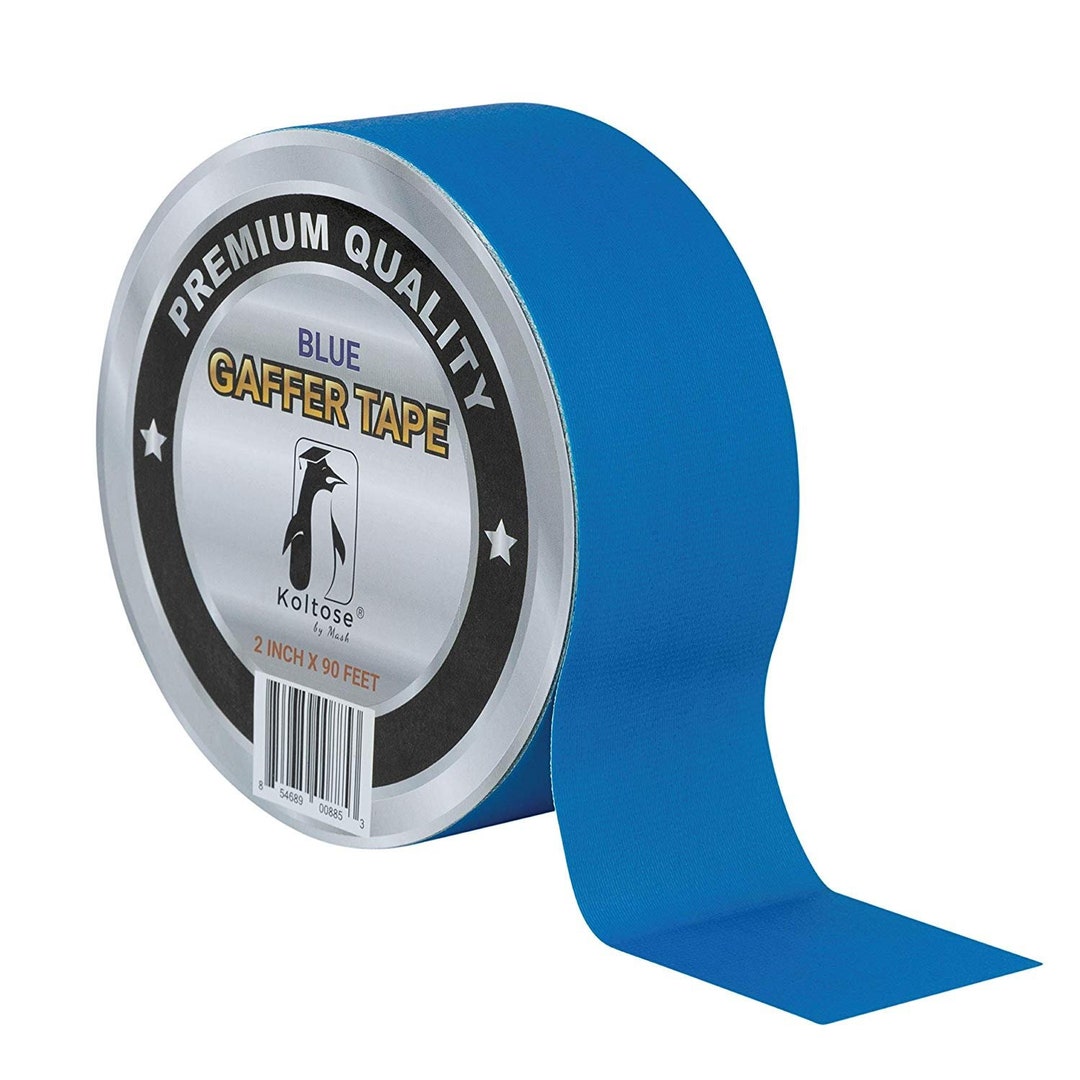 Gaffers Tape Blue Cloth Tape Heavy-duty Non-reflective - Etsy