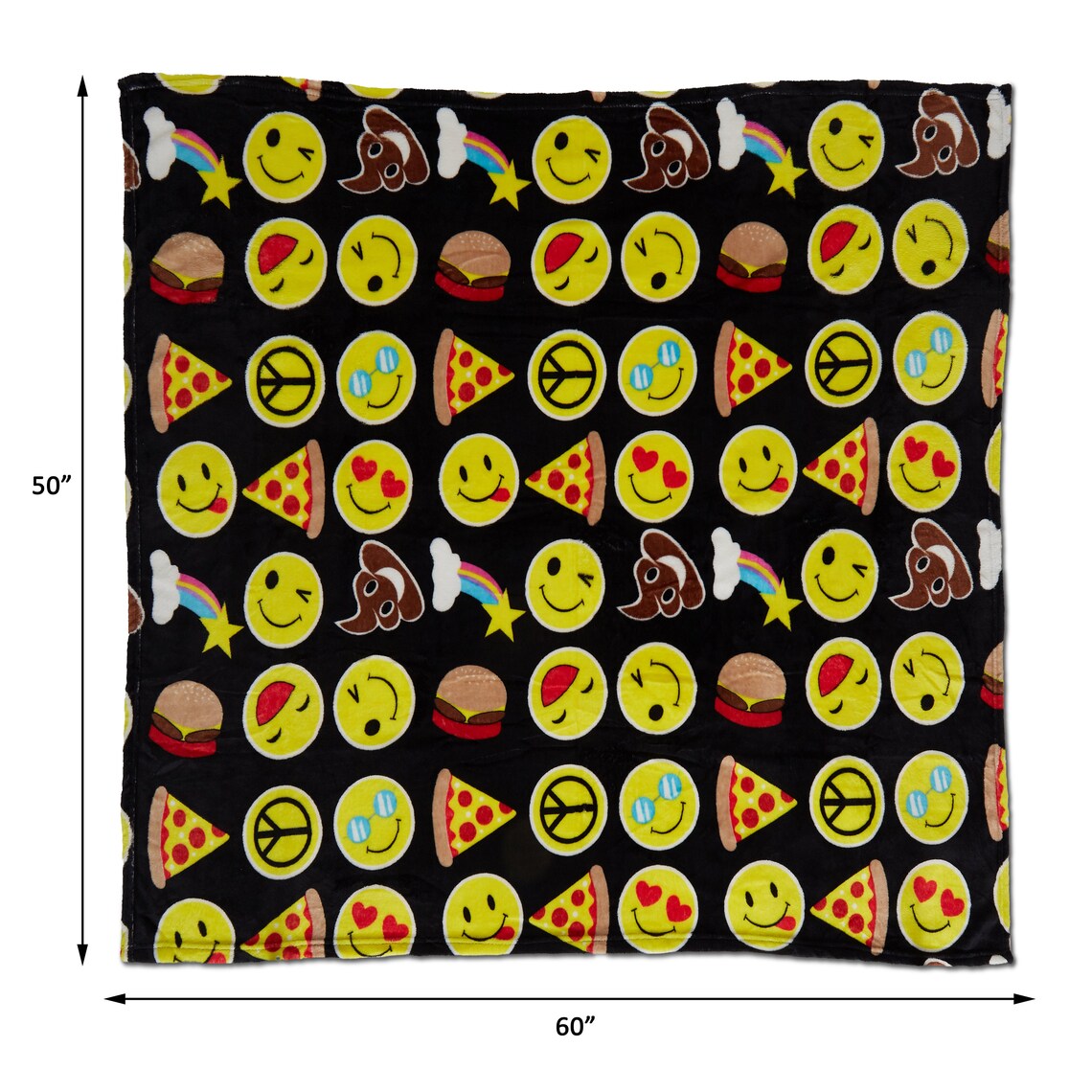 Emoji Throw Blanket Super-soft Emoticon Themed Throw for - Etsy