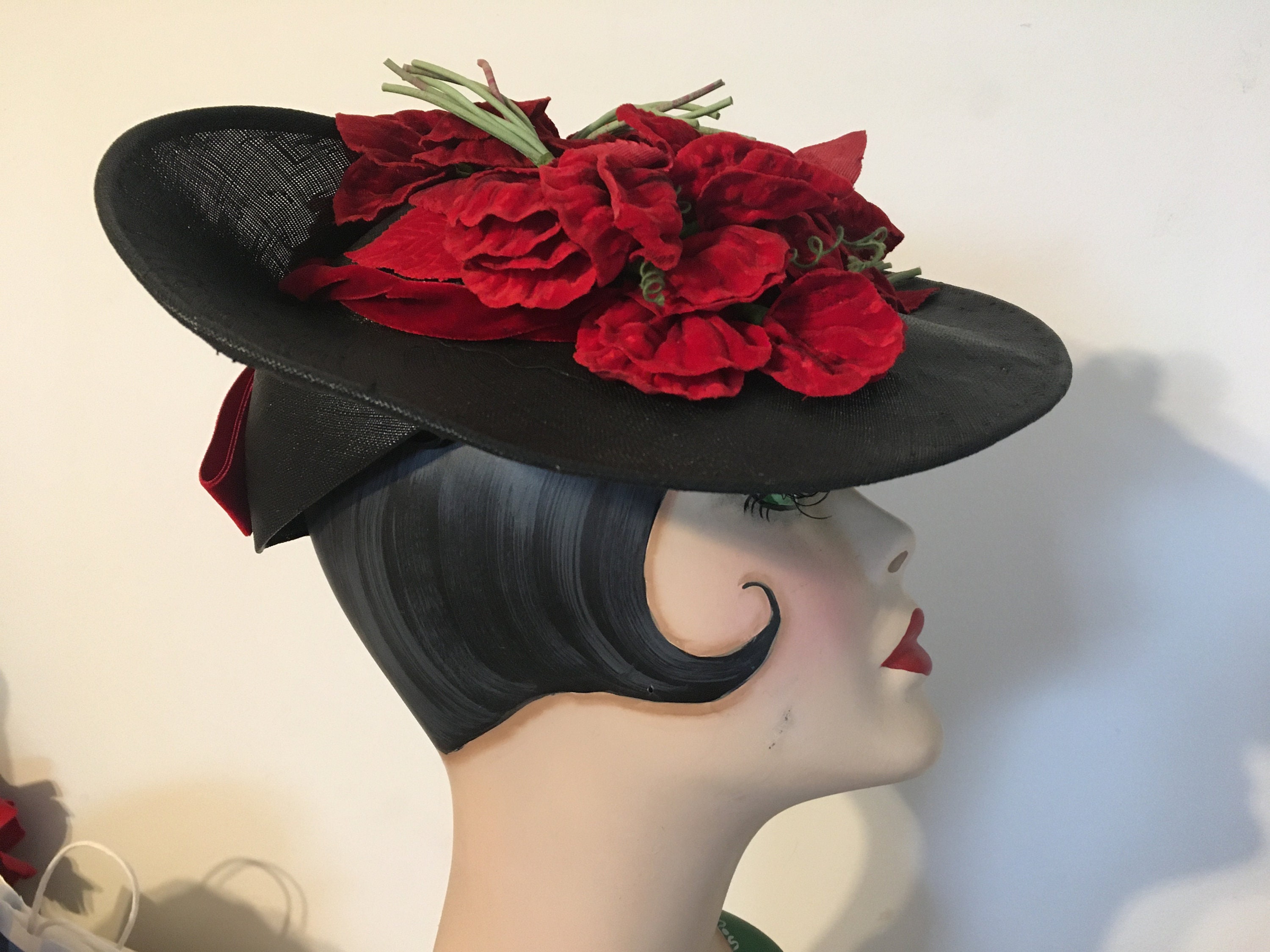 Vintage Janet Meisner Parisian Creation Hat, Paris/new York- ONLY 1 ...
