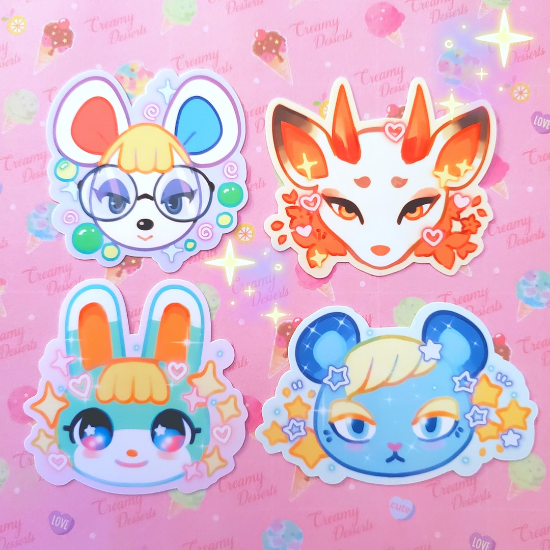 Acnh New Villager Stickers - Etsy