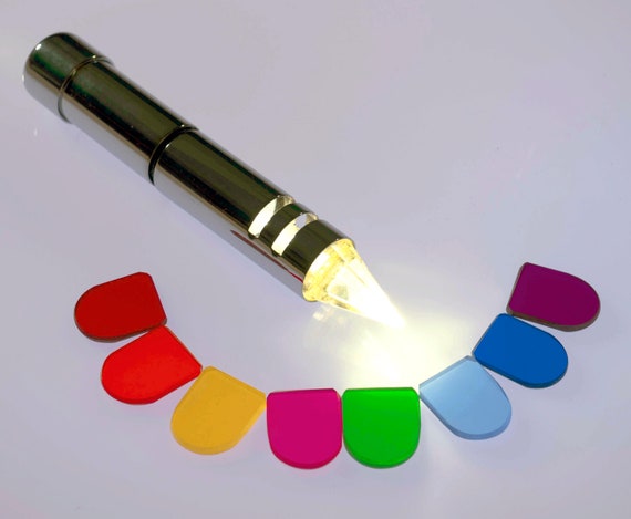 Chromopuncture Pen III Crystal Point Chromotherapy Color - Etsy