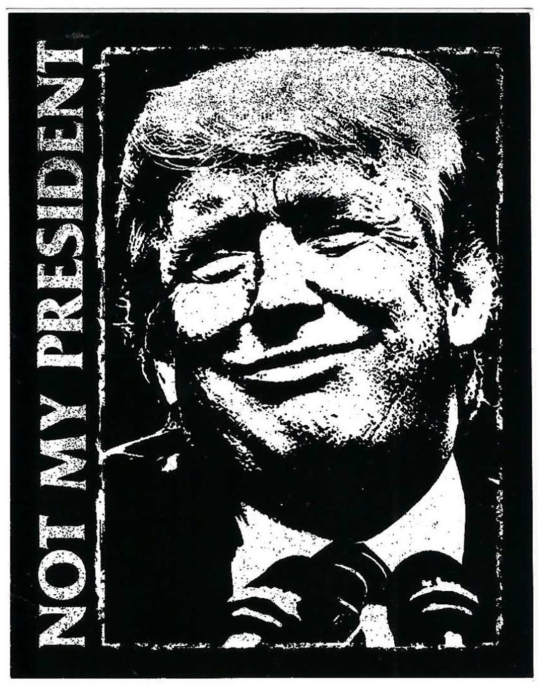 Donald Trump not My President Sticker Nofx Punk - Etsy