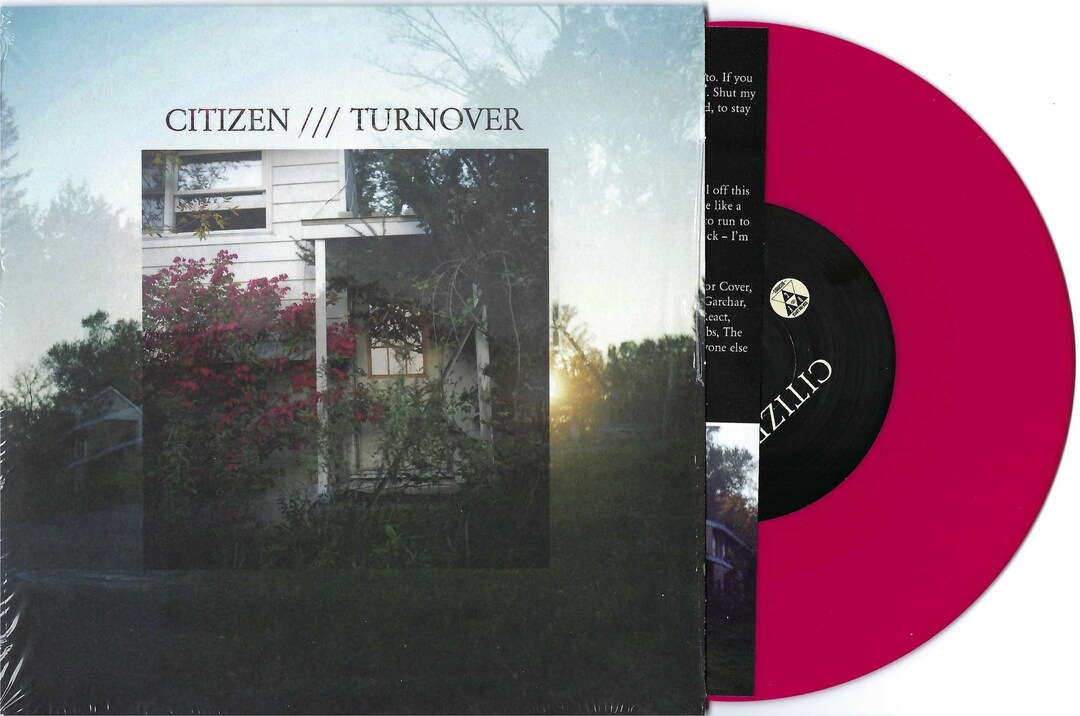 Citizen/turnover split 7 NM in Shrink hot Pink Vinyl limited to /1000 ...
