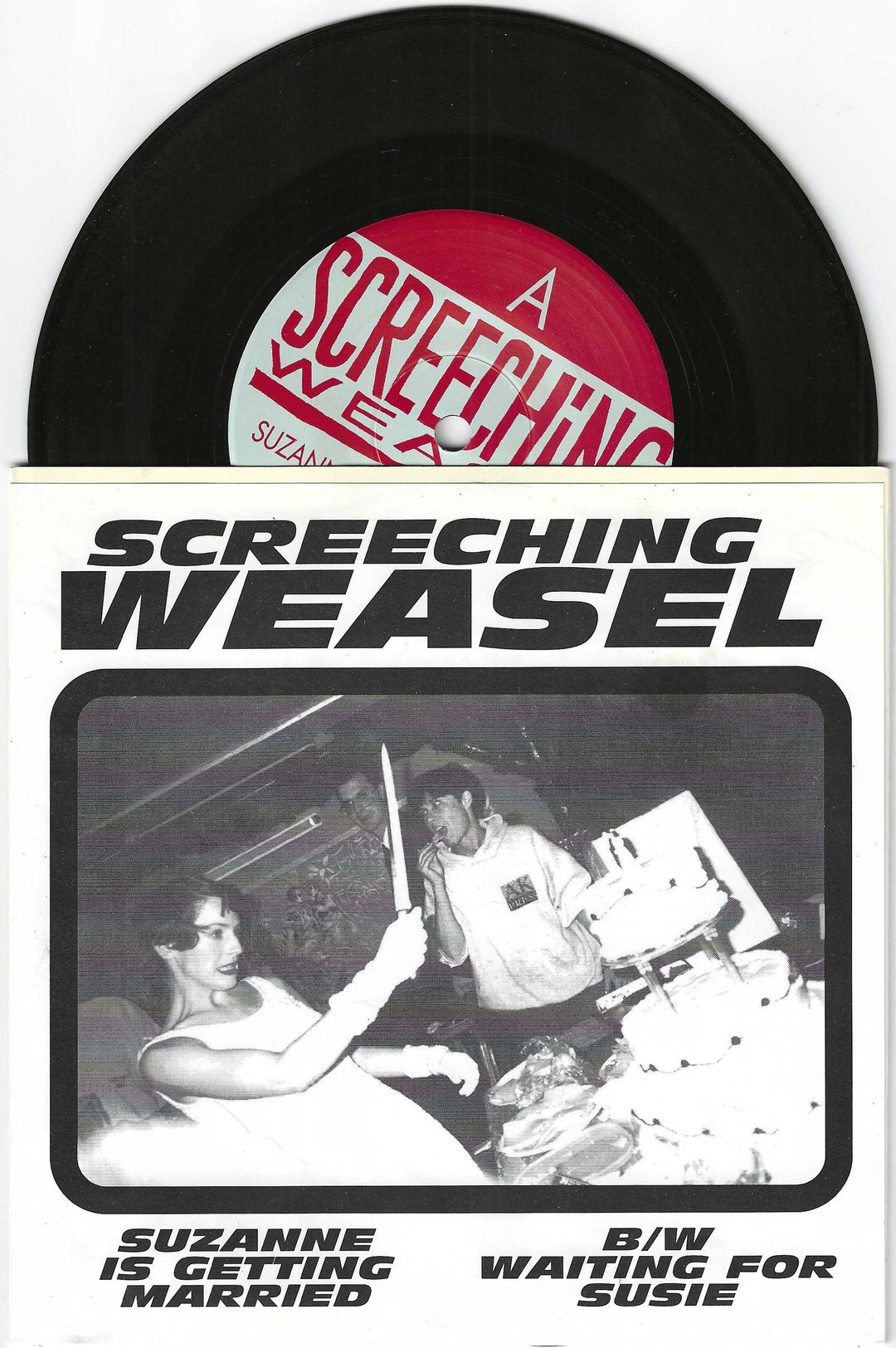 Screeching Weasel suzanne is Getting Married 7 NM original Press out of Print - Etsy