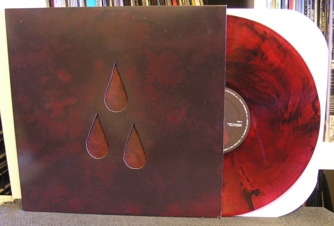 AFI the Blood Album LP NM red W/black Smoke Colored Vinyl original ...