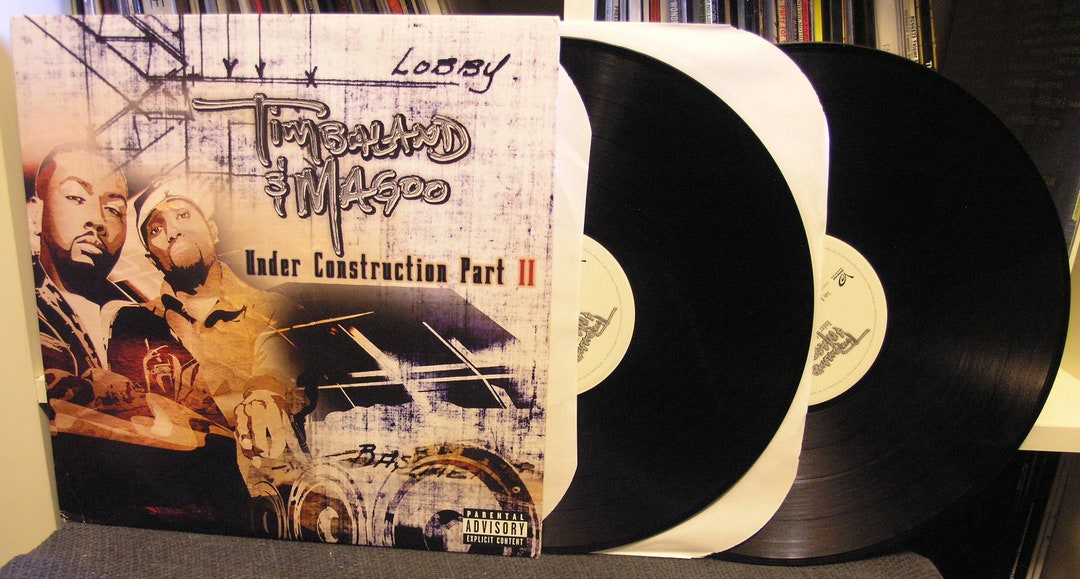 Timbaland & Magoo under Construction Part Ii 2x LP VG original Press - Etsy
