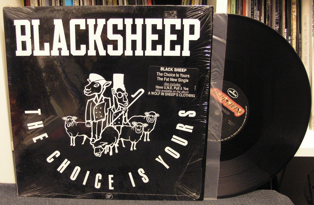 Black Sheep the Choice is Yours 12 NM in Shrink original Press out of ...