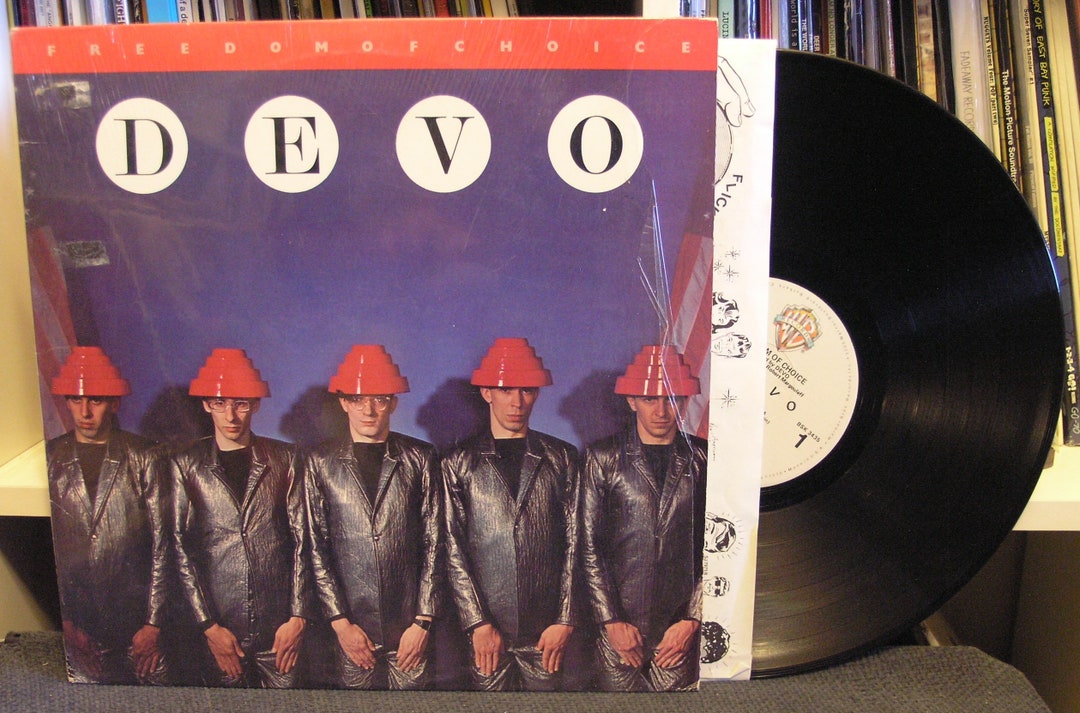 Devo freedom of Choice LP VG in Shrink original Press out of Print - Etsy