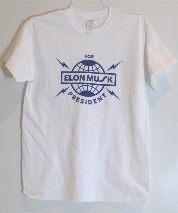 Elon Musk for President T-shirt Med New | Etsy