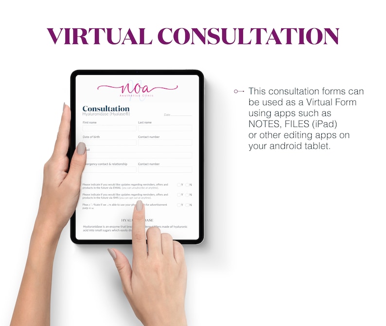 Hyaluronidase (hyalase®) Bundle. Hyalase Consent Form. Hyalase After ...