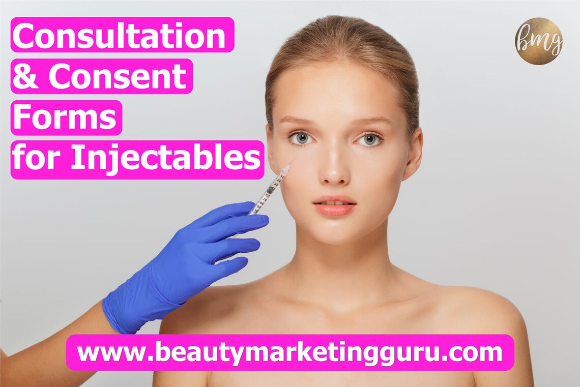 A4 Consultation & Consent Form for Injectables Botox - Etsy Canada