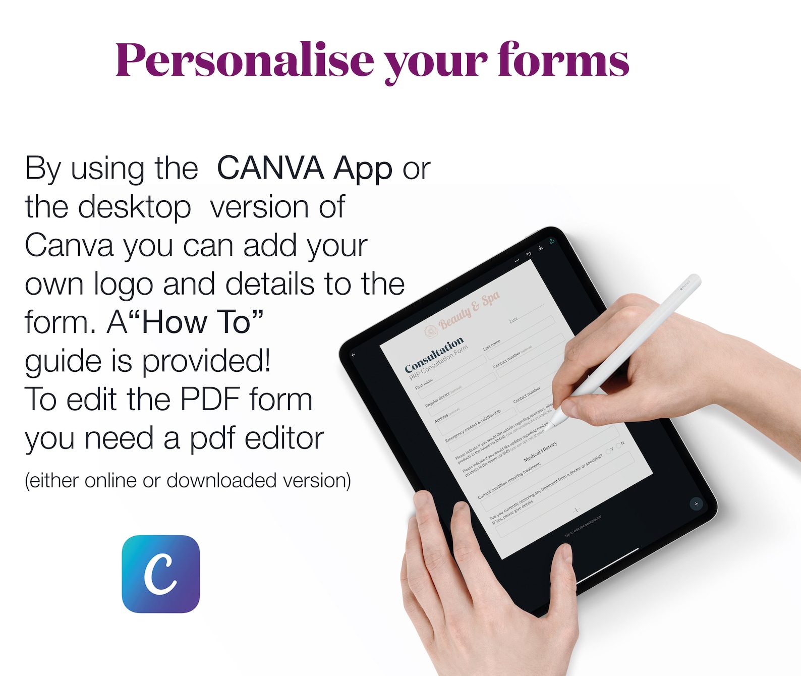 Hyaluronidase hyalase® Bundle. Hyalase Consent Form. Hyalase - Etsy Canada