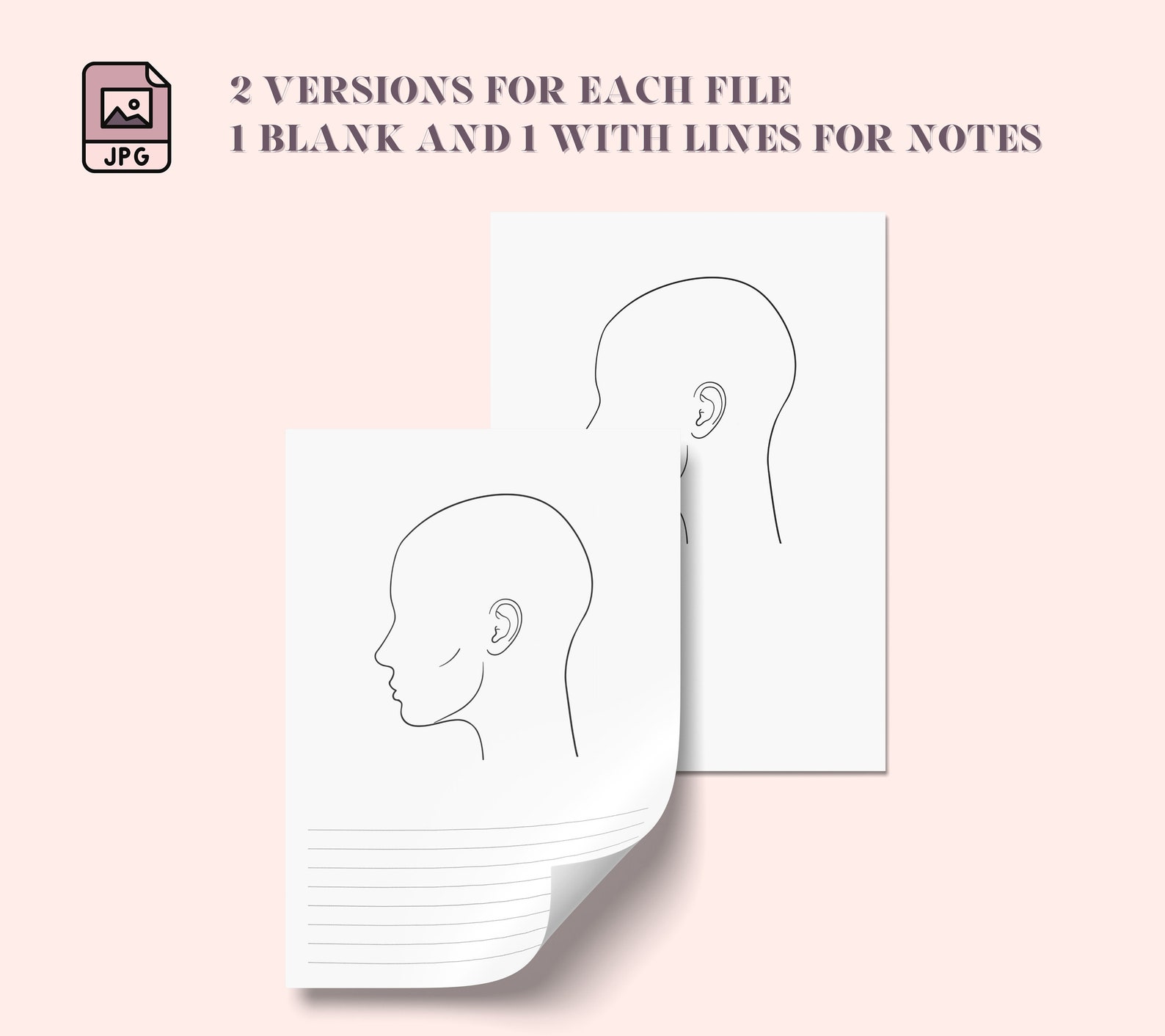 Printable Head Sheets. Hairdressing Head Sheets. Technical Head Sheets ...