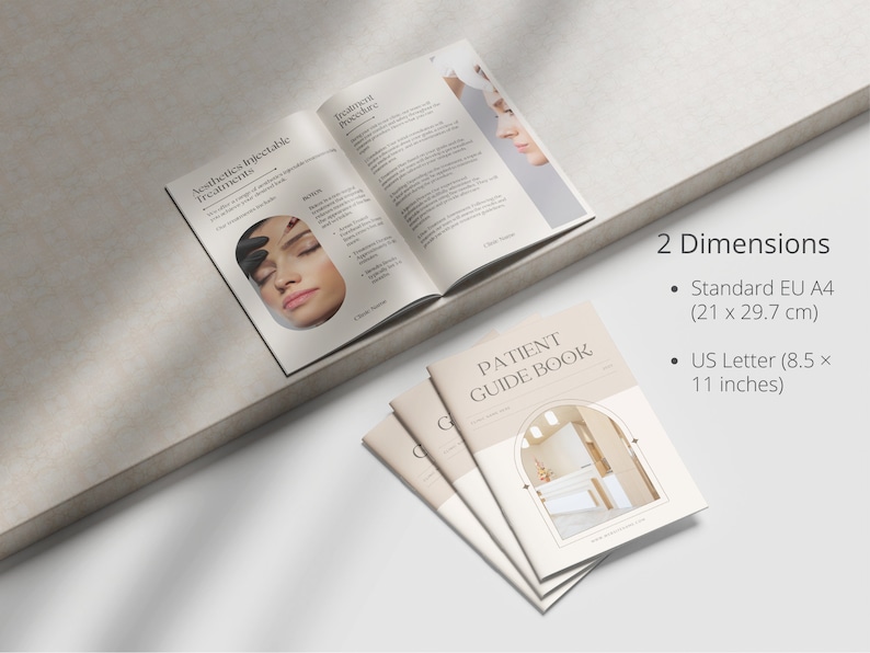 Patient Guidebook for Injectable Treatments. Client Booklet. Editable ...