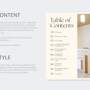 Patient Guidebook for Injectable Treatments. Client Booklet. Editable ...