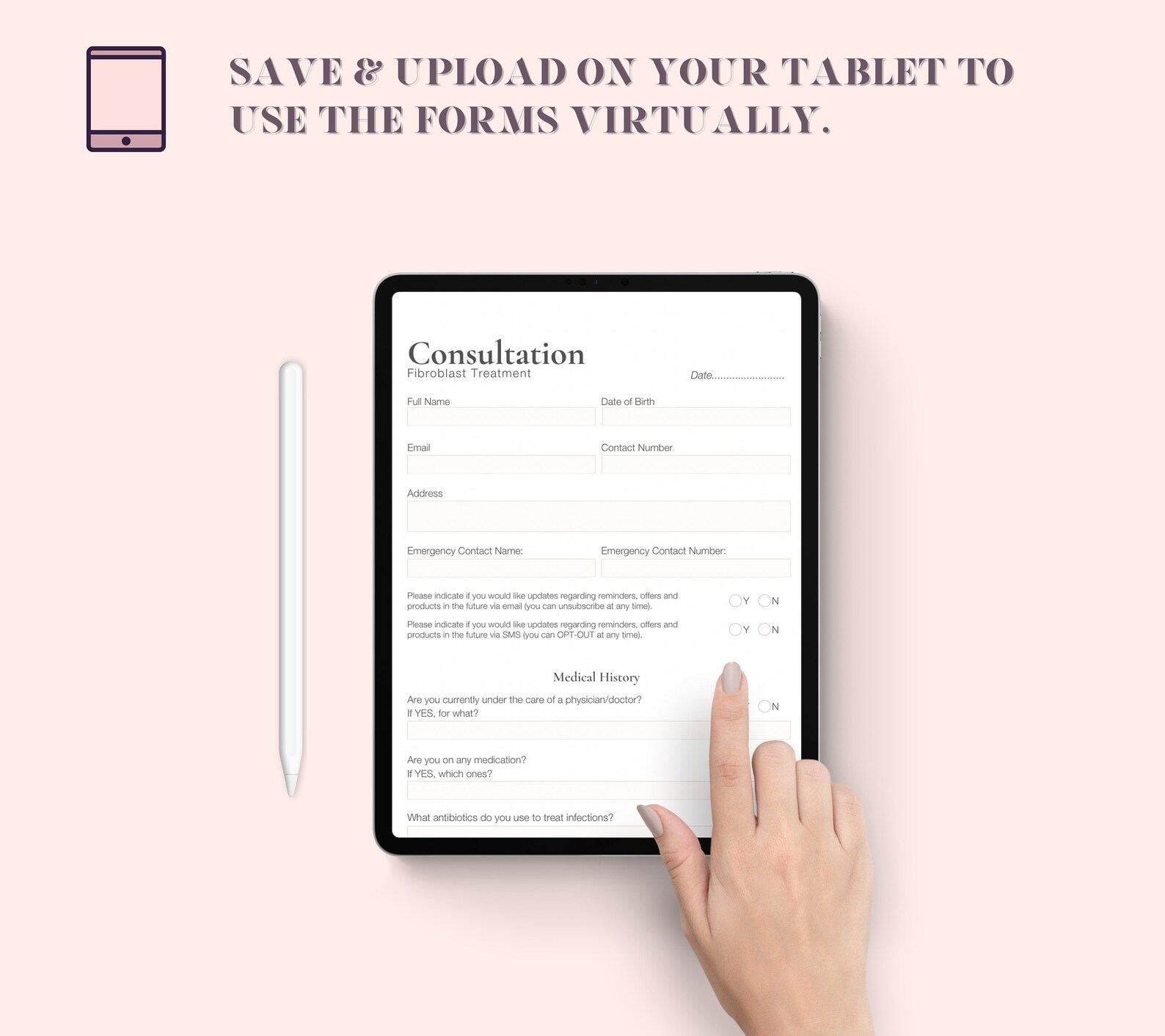 Plasma Pen Consent and Consultation Forms. Fibroblast Patient Consent ...