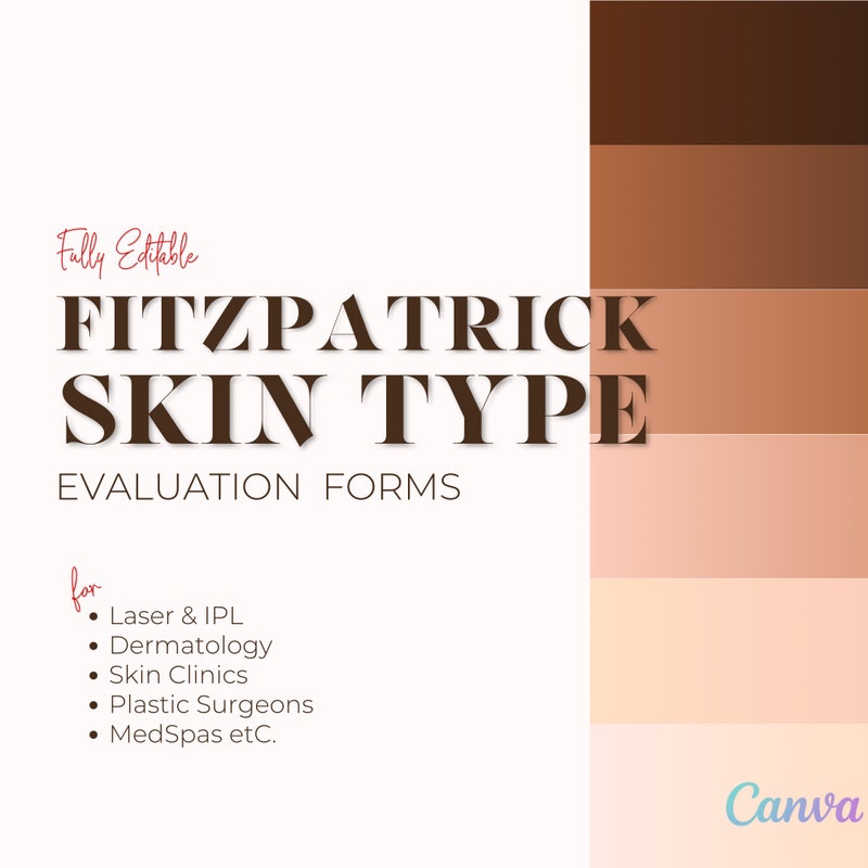 Skin Assessment Form - Etsy