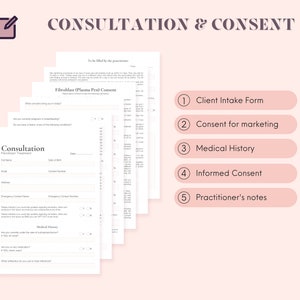 Plasma Pen Consent and Consultation Forms. Fibroblast Patient Consent ...