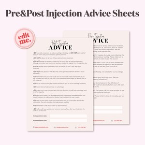 Before and Aftercare Advice for Injectables. Botox and Fillers Advice ...