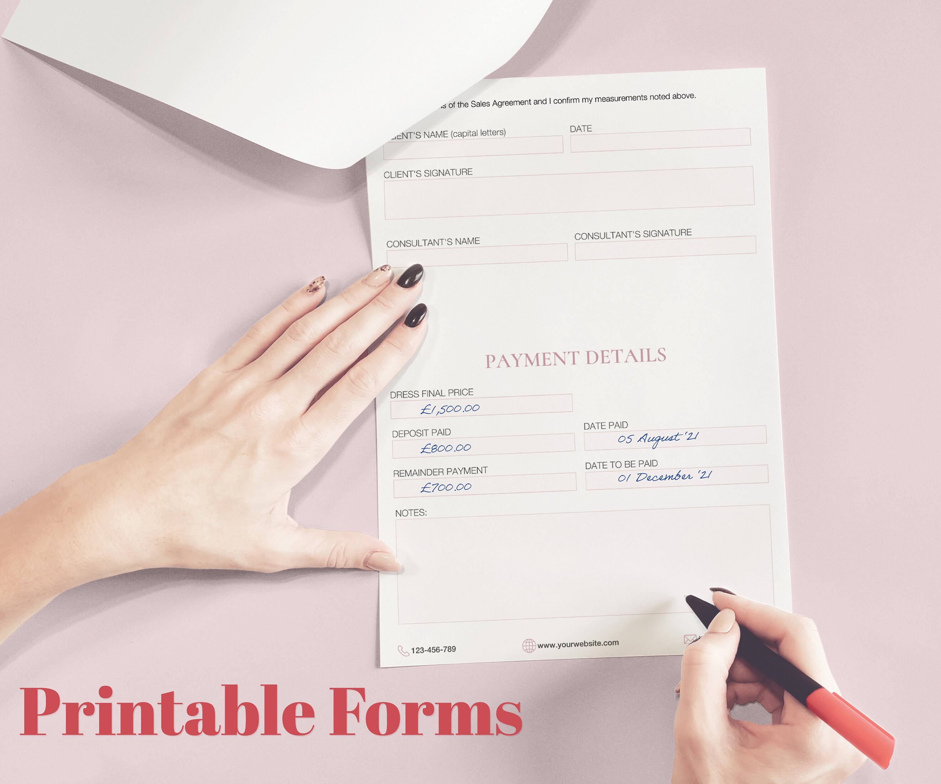 Wedding Dress Sale Contract. Wedding Dress Purchase Contract. Bridal ...