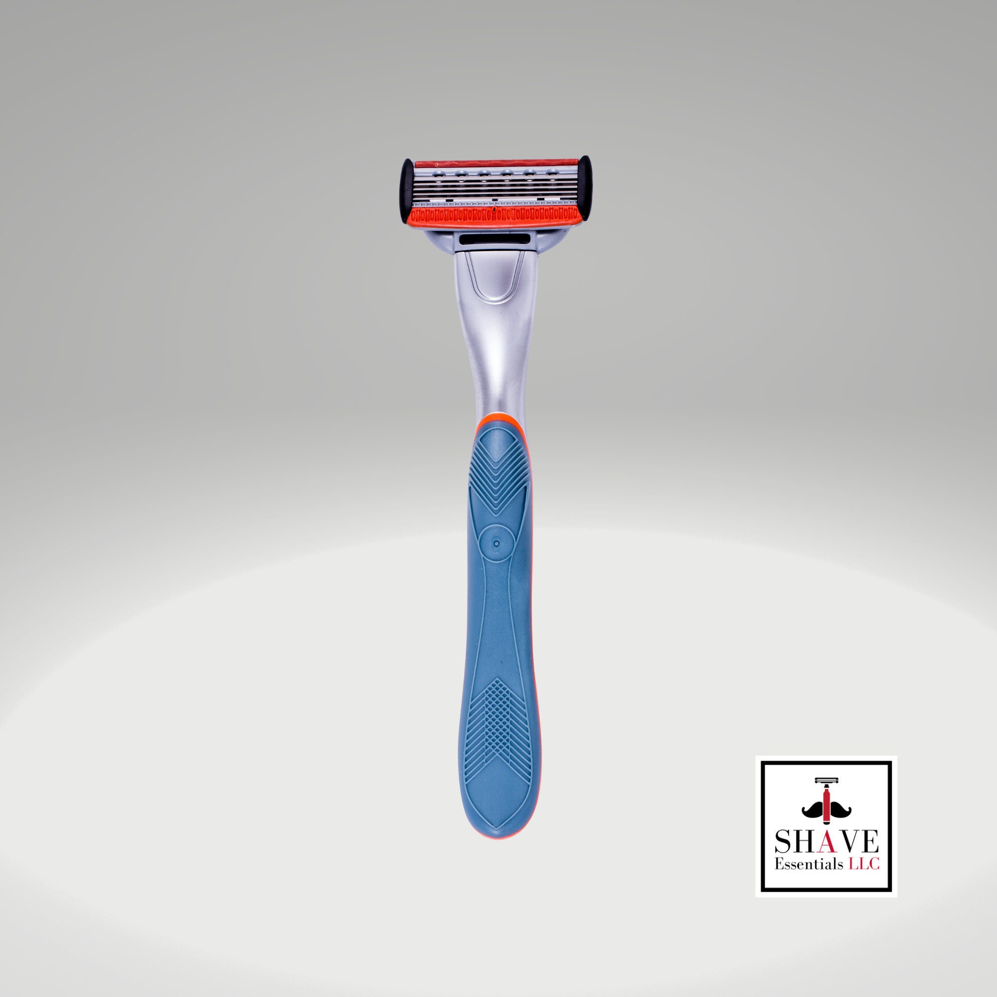 Cartridge Razor Handle Fits 3 or 5 Blade Cartridges by Shave Essentials ...