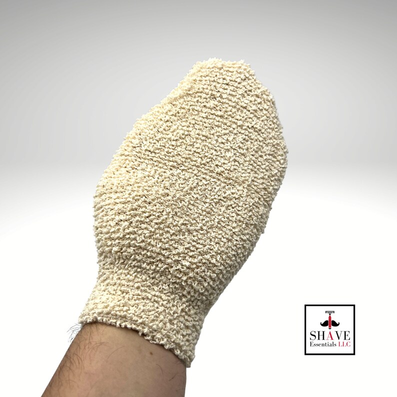Exfoliating Shower Mitt by Shave Essentials - Etsy