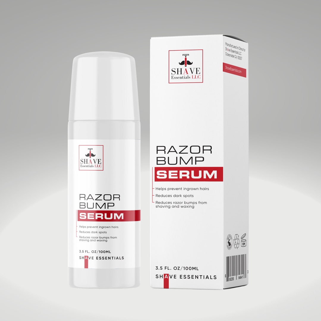 Razor Bump Serum by Shave Essentials - Etsy