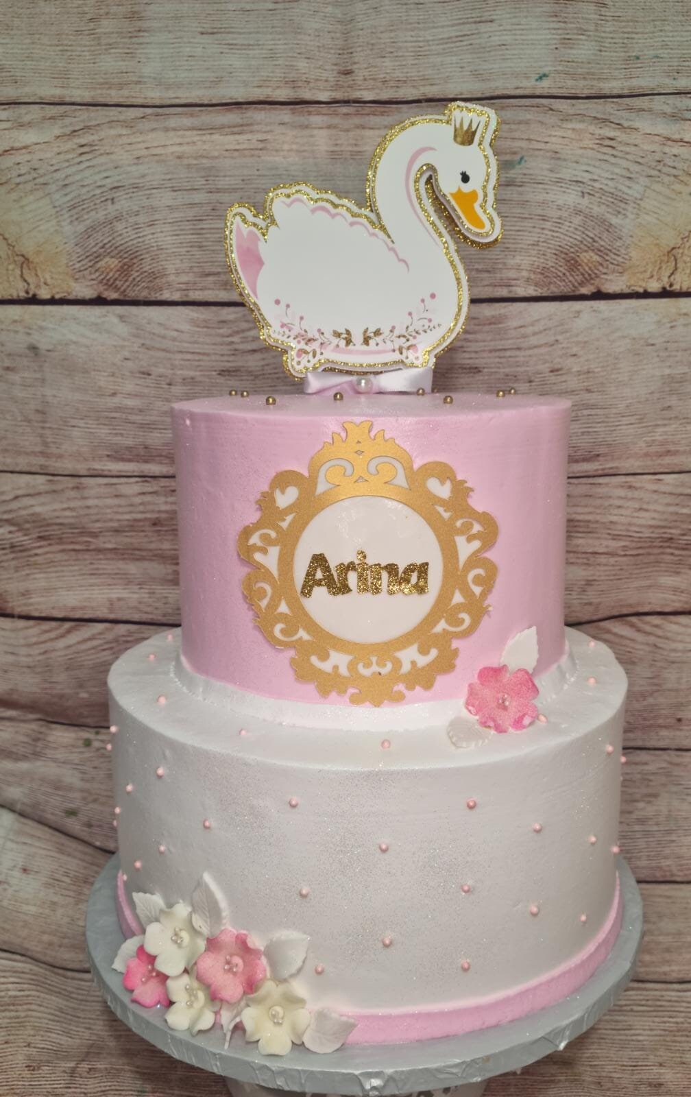 Swan Cake Topper 3D - Etsy