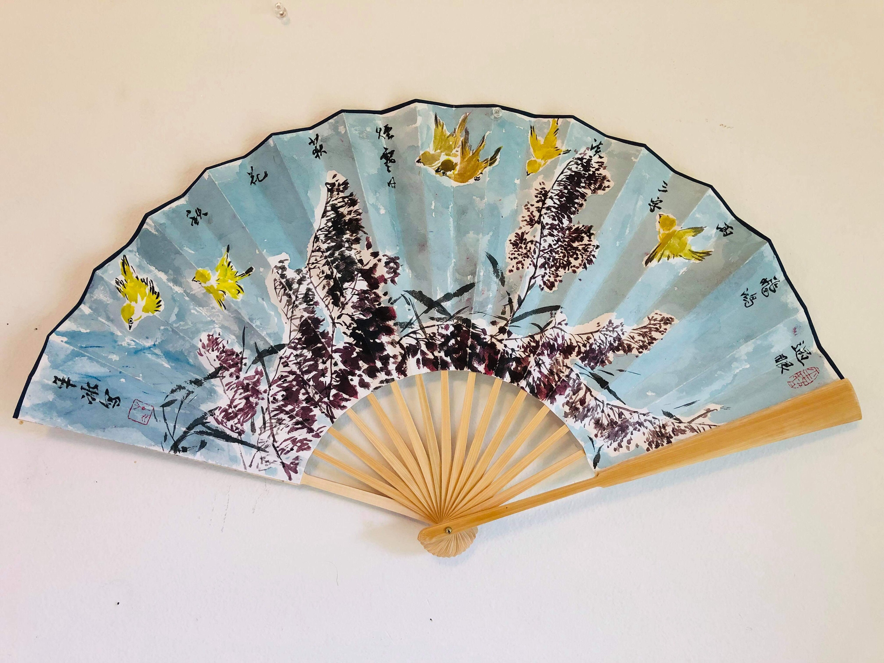Hand-painted Traditional Chinese Decorative Fan - Etsy