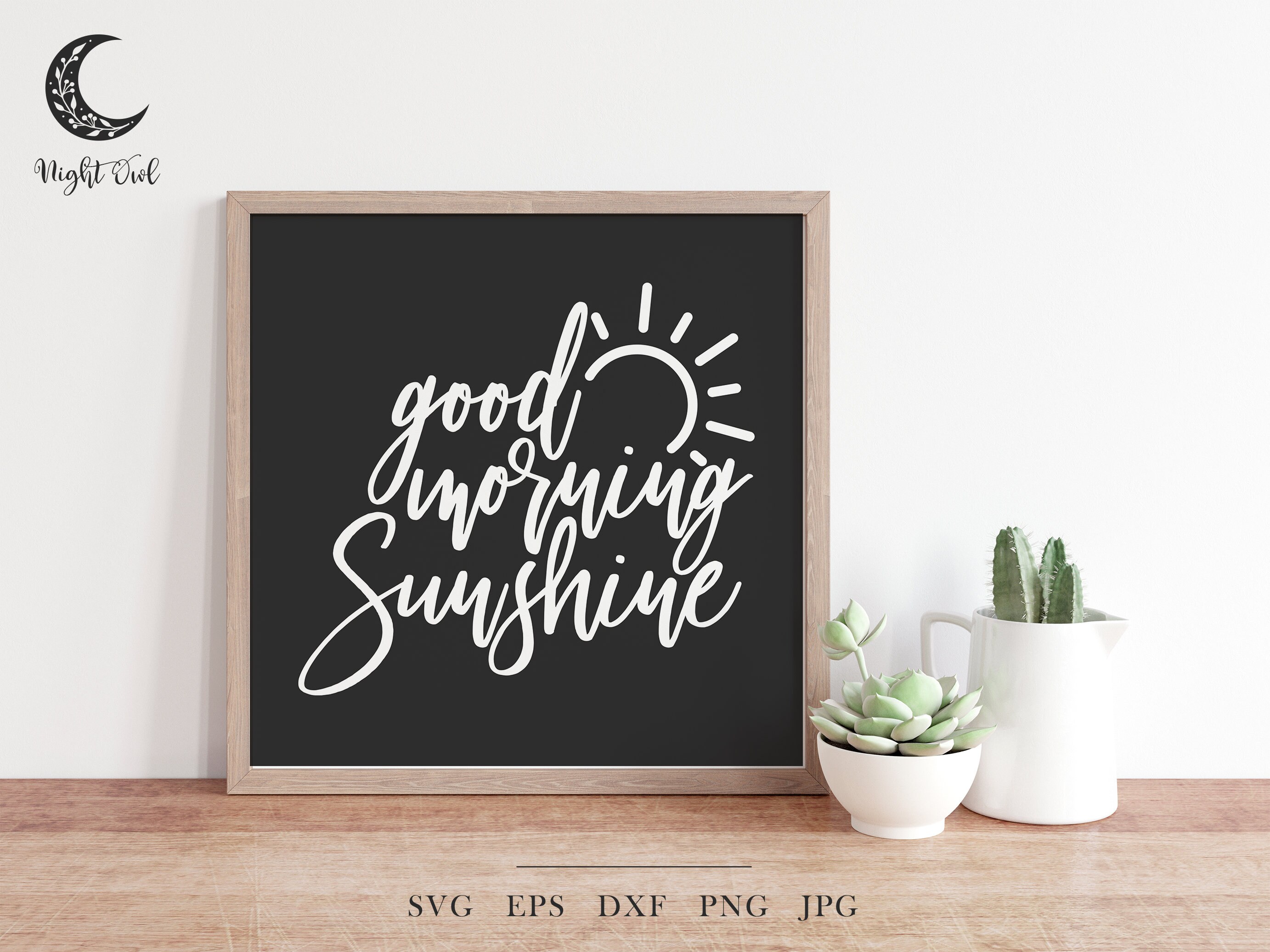 Good Morning Sunshine SVG Good Vibes SVG, Morning Svg, Coffee Mug ...