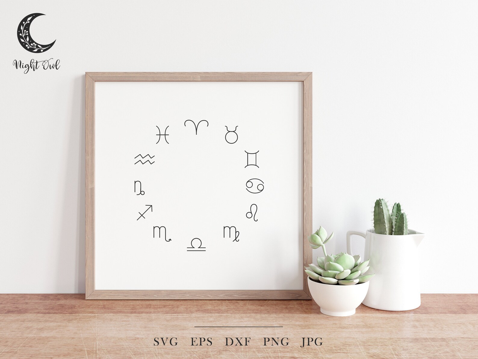 Astrology Signs SVG Bundle - Horoscope Svg, Zodiac Signs Svg, Zodiac ...