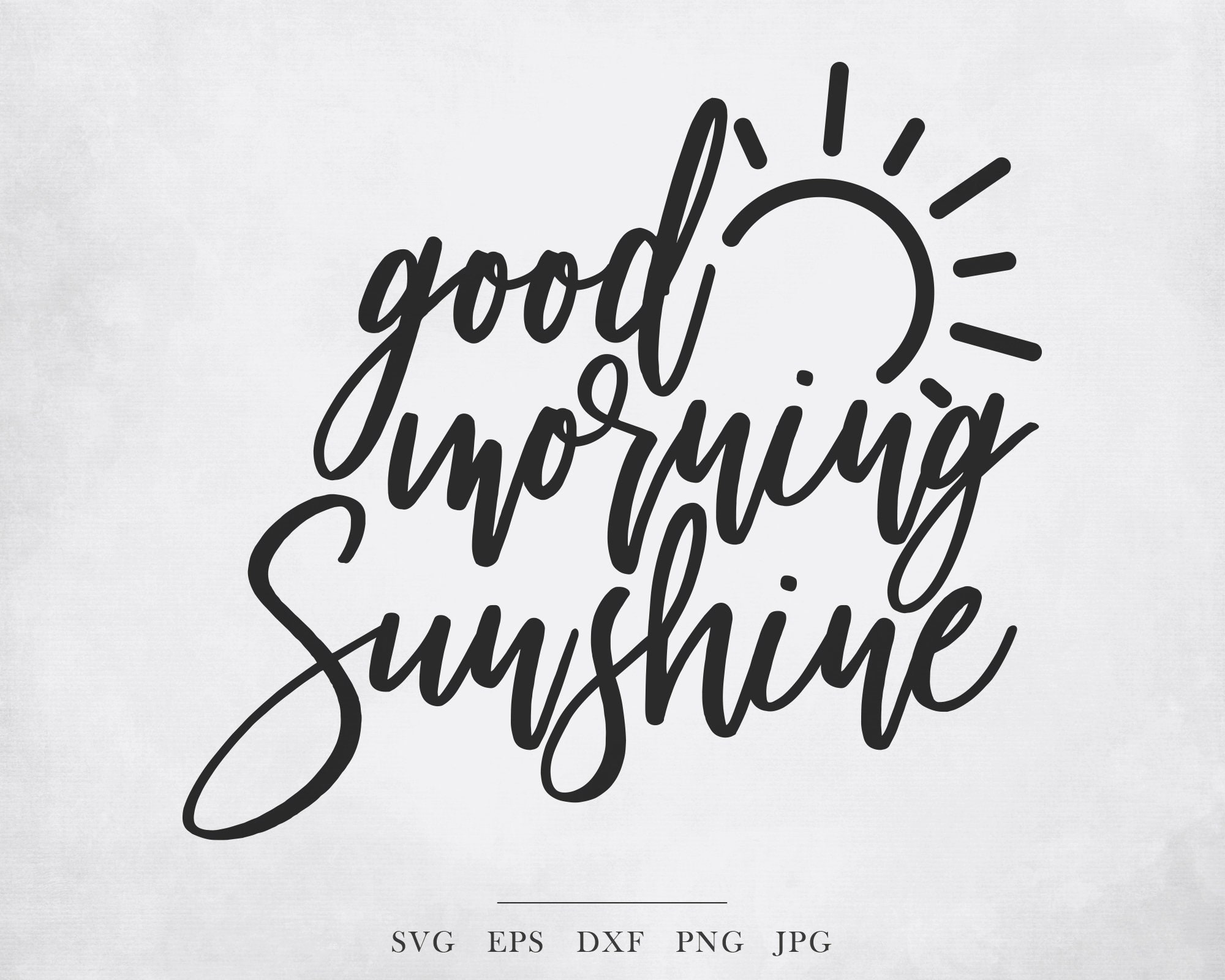 Good Morning Sunshine SVG - Good Vibes SVG, Morning Svg, Coffee Mug ...