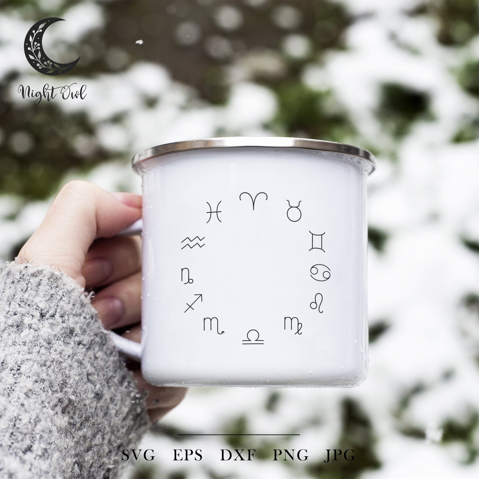 Astrology Signs SVG Bundle Horoscope Svg, Zodiac Signs Svg, Zodiac Svg ...